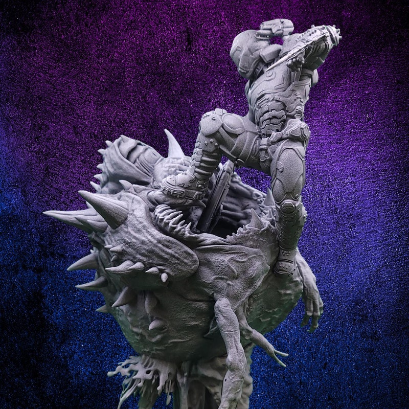 Doom Dark Ages Figure - Etsy