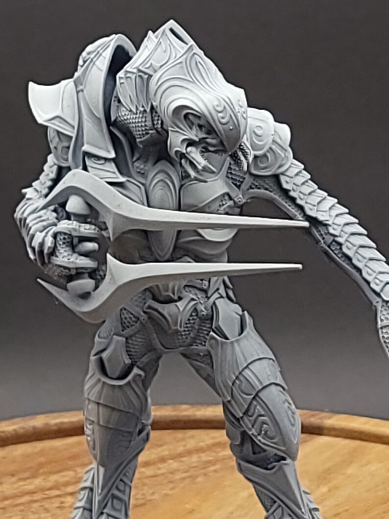 Arbiter Sculpture Video Game Collection High Quality Resin - Etsy