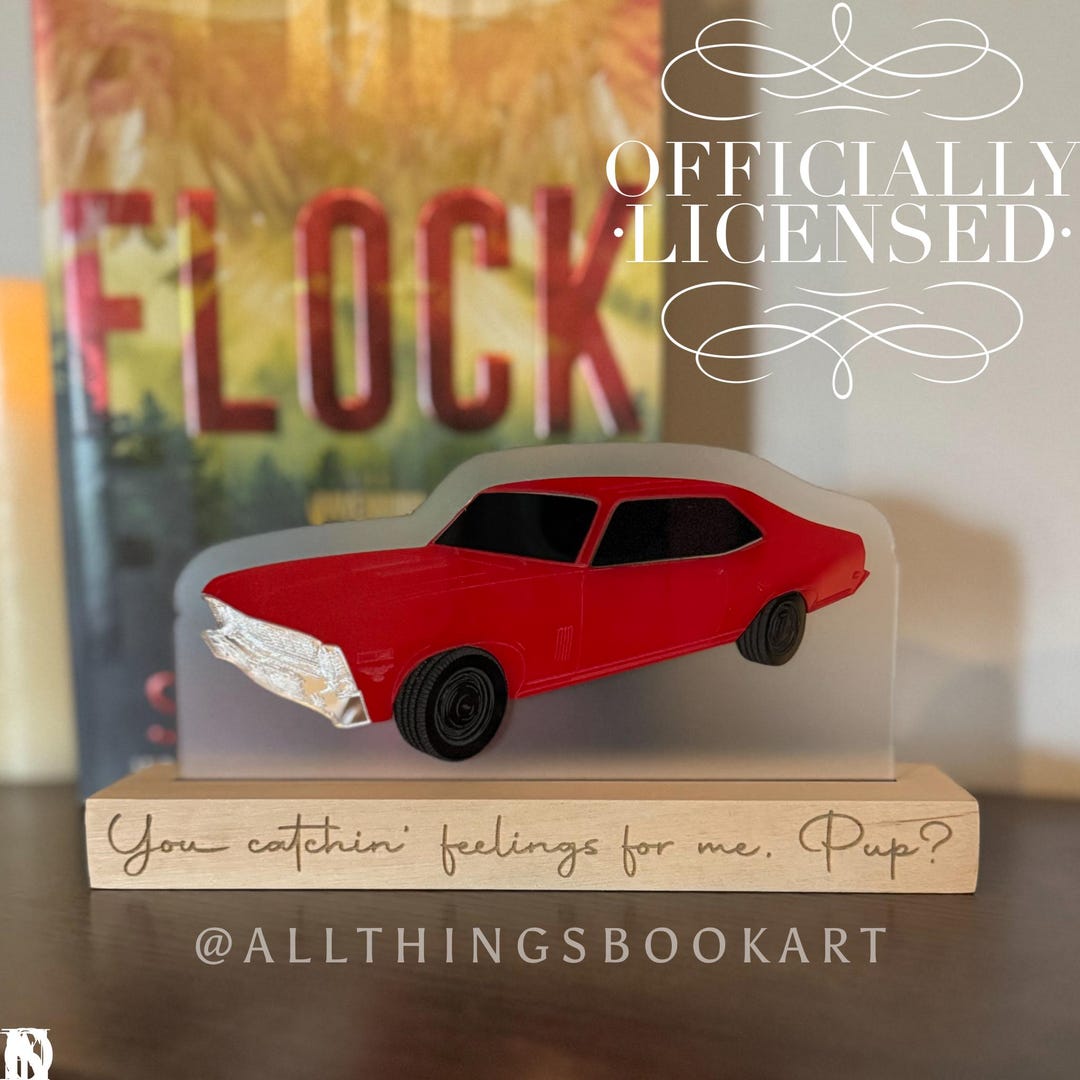 Officially Licensed Sean’s Nova Bookshelf Sign; Flock the Ravenhood ...