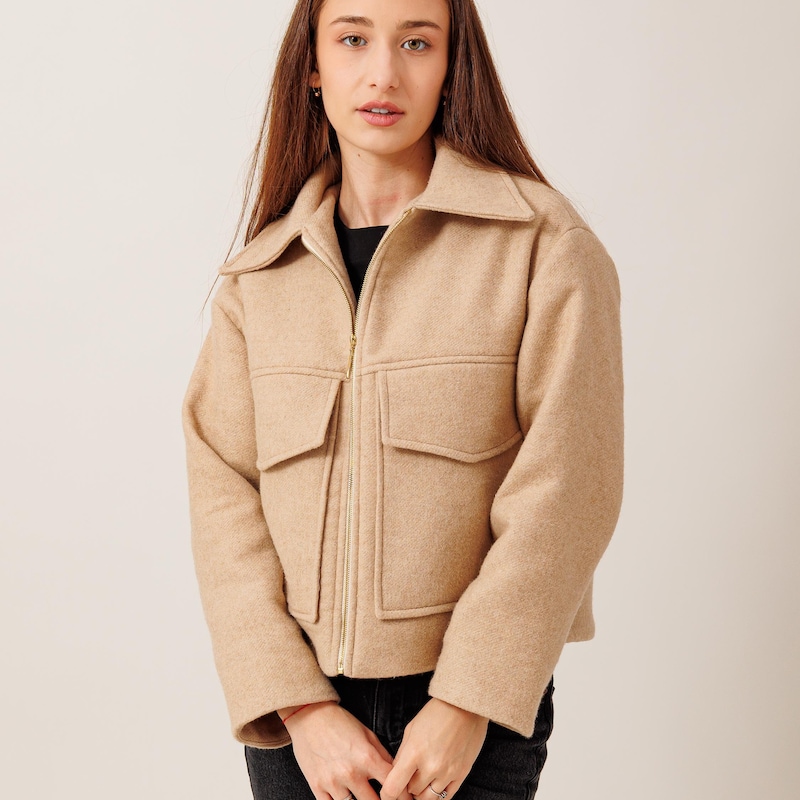 Merino Wool Handmade Coat - Etsy