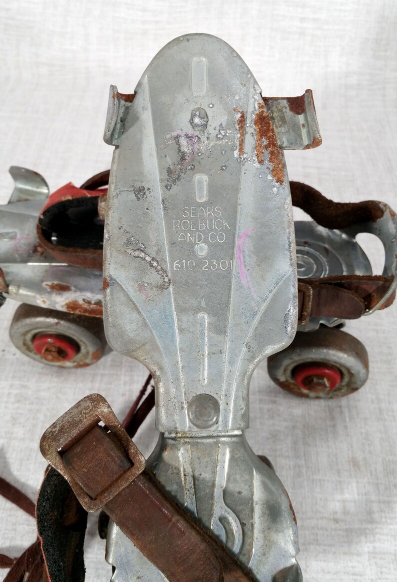 Vintage Sears Roebuck and Co. JC Higgins Adjustable Roller Skates 610 ...