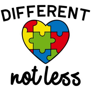 Autism Ribbons Printable Set - Uplifting Autism Puzzle Pieces Art for ...