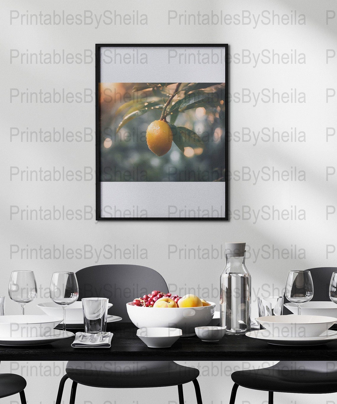 Mango Watercolor Art Print, Mango Kitchen Decor, Fresh Mango Wall Art ...