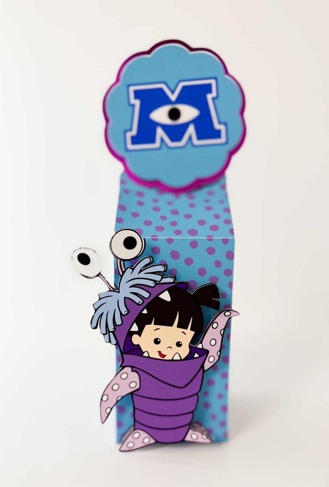Monster Inc - Milk Box - Party Favors Birthday. - Etsy