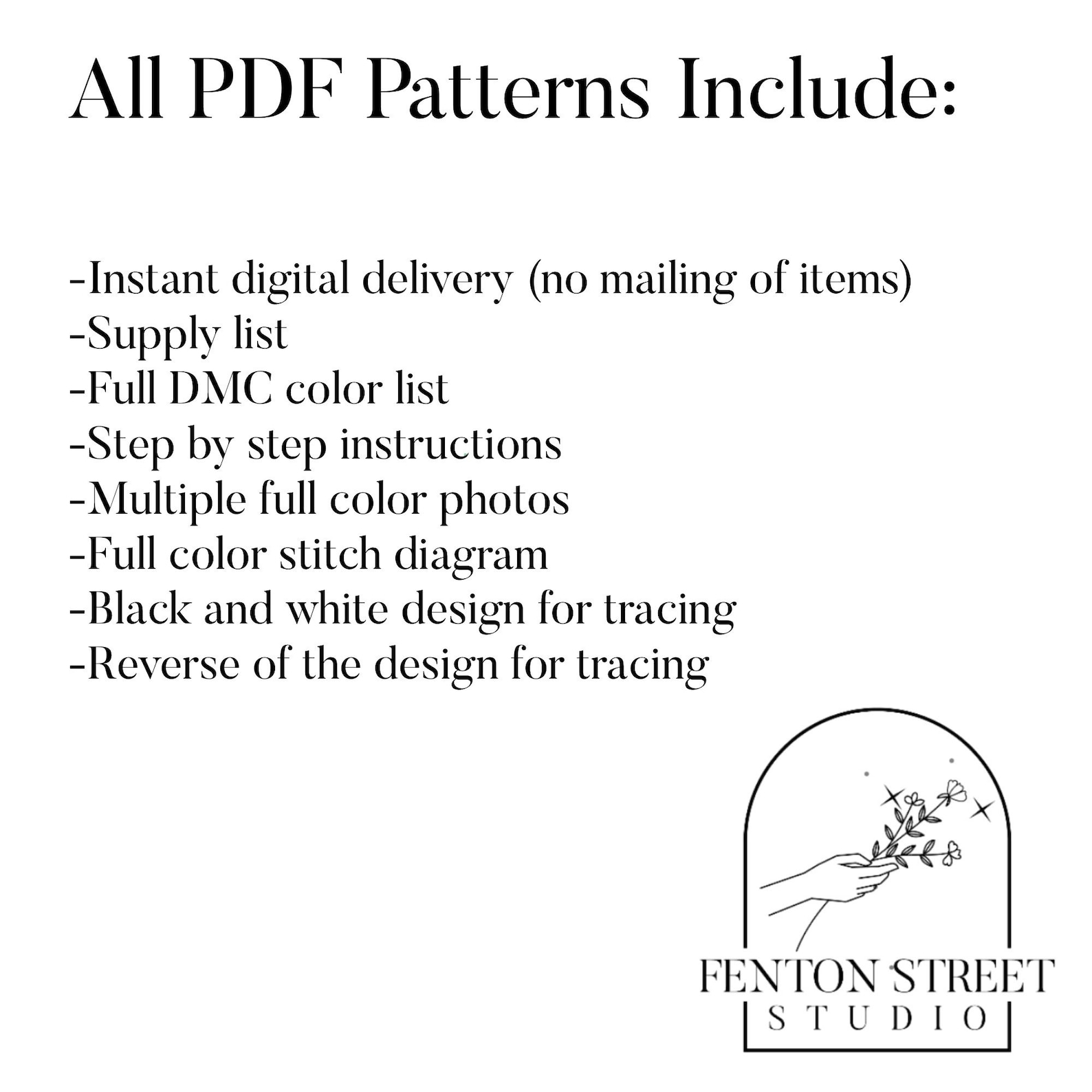 Margarita Embroidery Pattern PDF - Spicy Marg Design With Printable ...