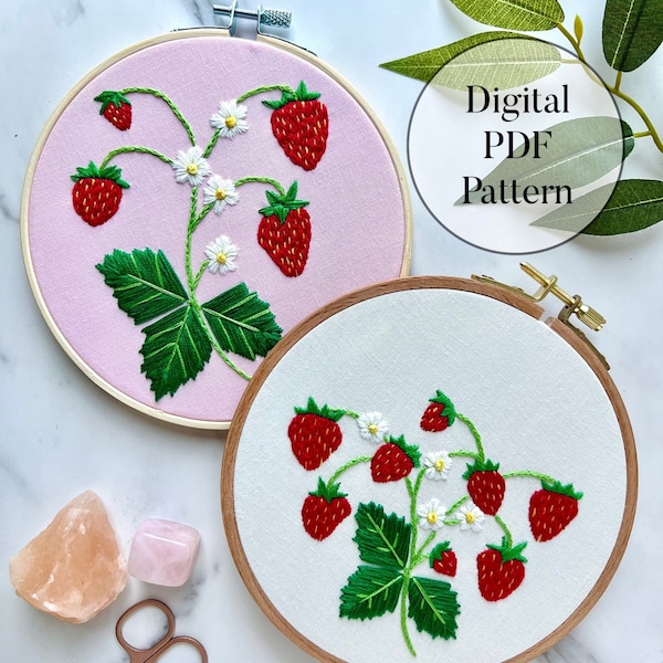 Margarita Embroidery Pattern PDF Spicy Marg Design With Printable Step ...