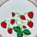 PDF Hand Embroidery Pattern- Strawberry Design With Printable Step by ...