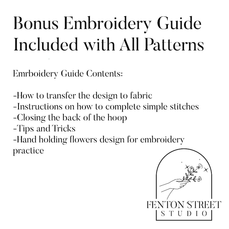 PDF Hand Embroidery Pattern- Strawberry Design With Printable Step by ...