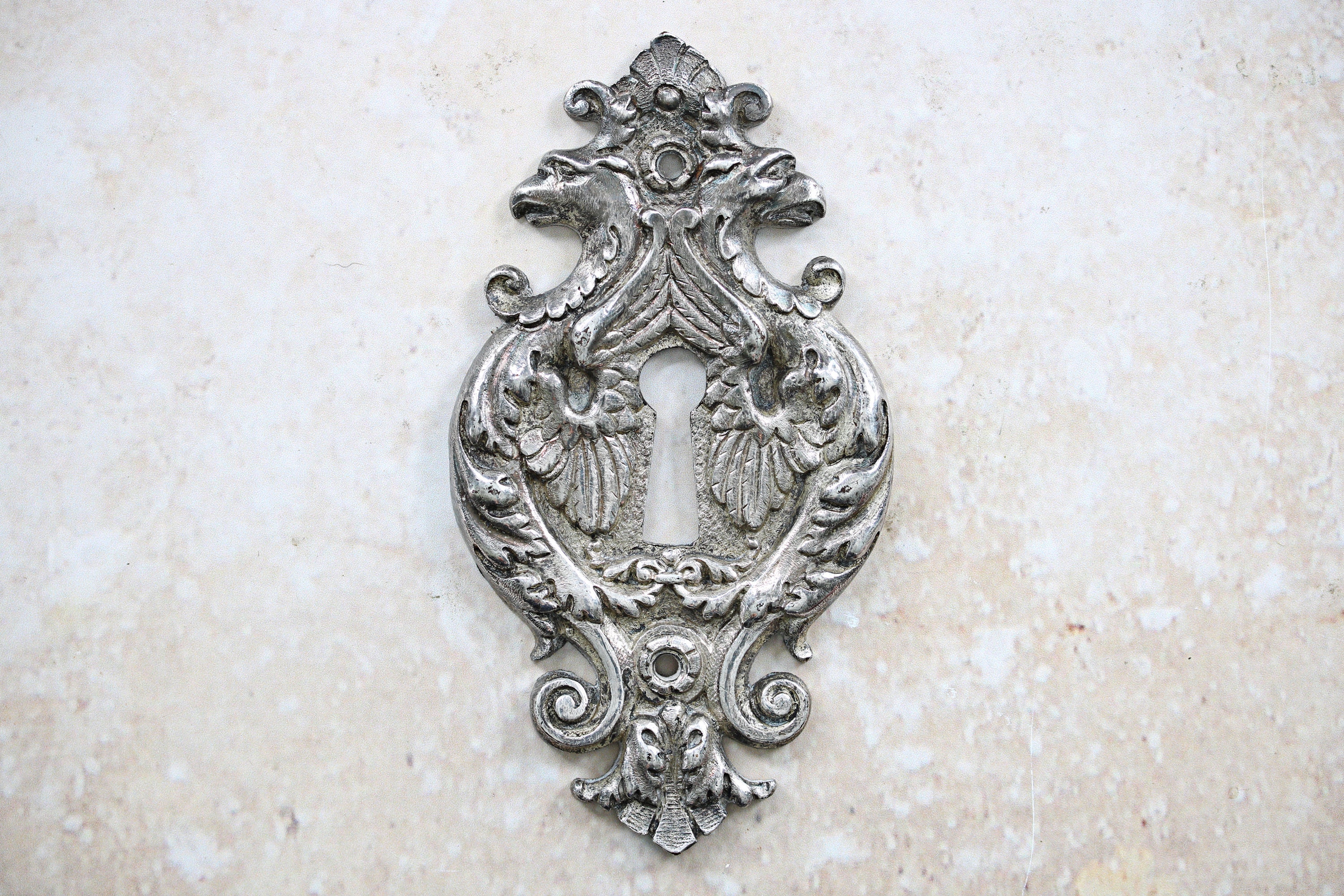 Vintage Eagle Escutcheon Furniture Decorative Door Drawer Cast - Etsy