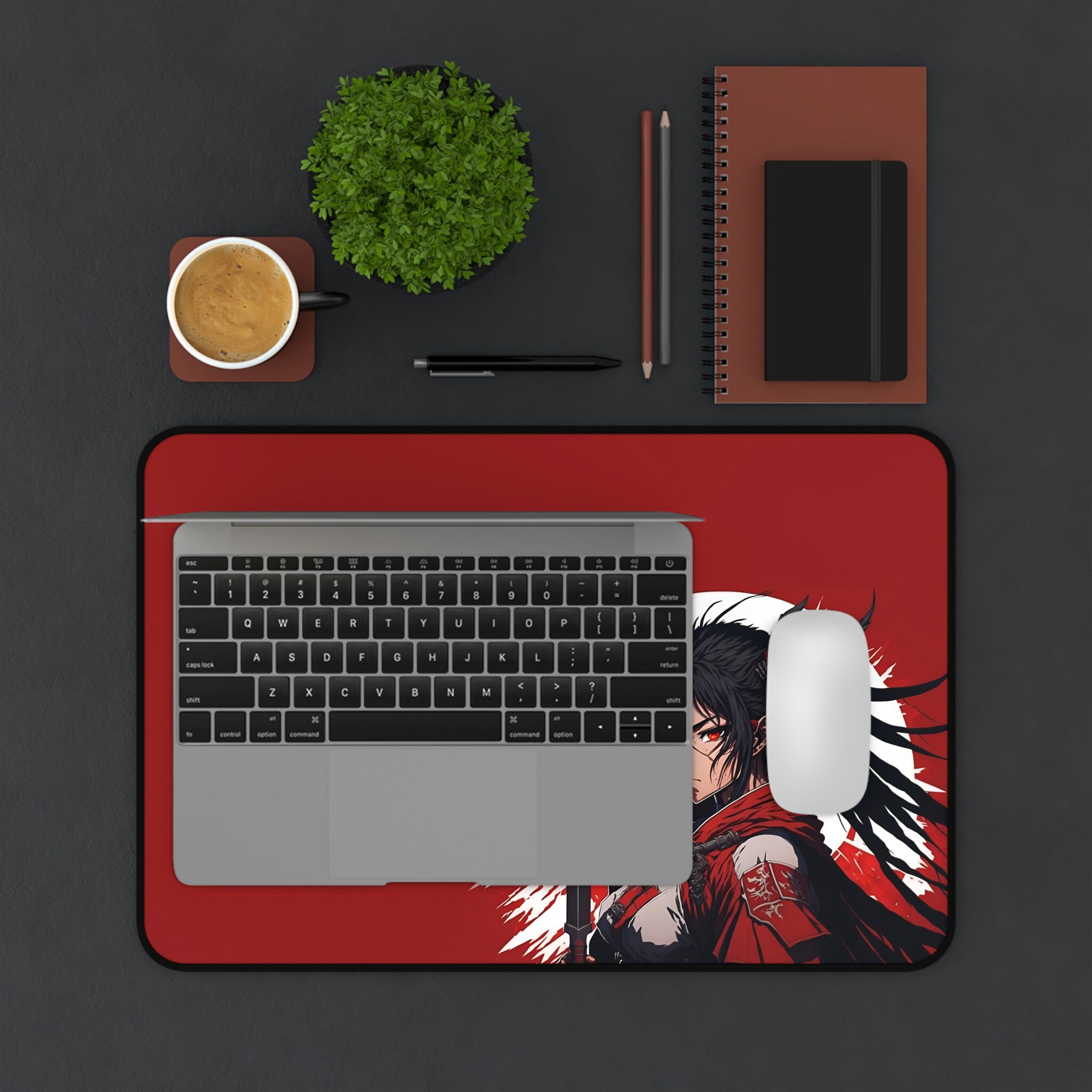 Anime Style Character Desk Mat, Gaming Mousepad, XXL Keyboard Pad ...