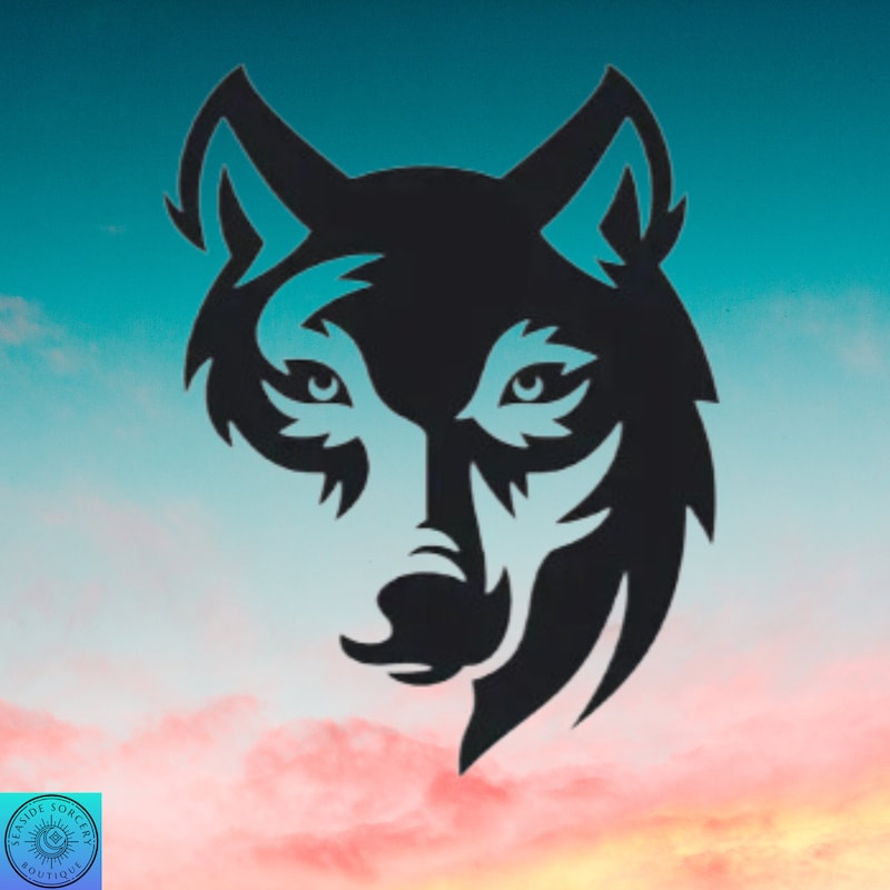 Wolf Wall Decal - Etsy