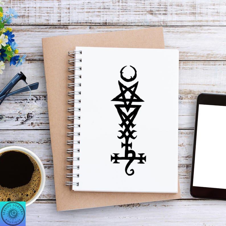 Lilith Decal, Lilith Leviathan Baphomet Symbols, Trinity, Car Decal ...