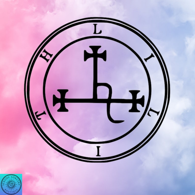 Sigil of Lilith, Mother Goddess, Witchcraft, Car Decal, Indoor/outdoor ...