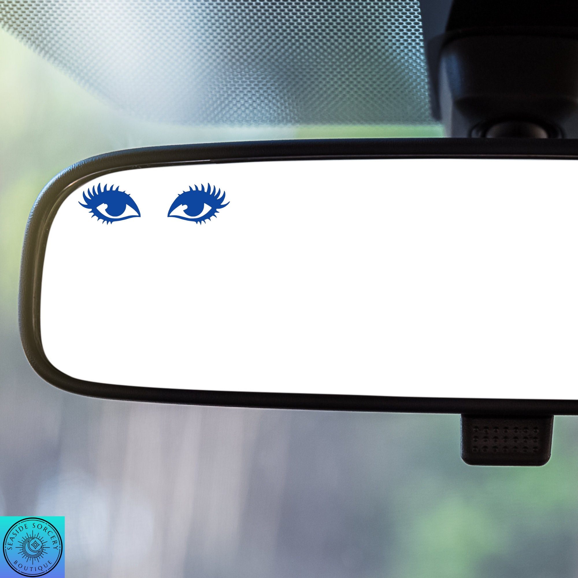 Eyes Decal, Tiny Eyes, Little Eyes, Pretty Eyes, Car Mirror Decal, Mini ...