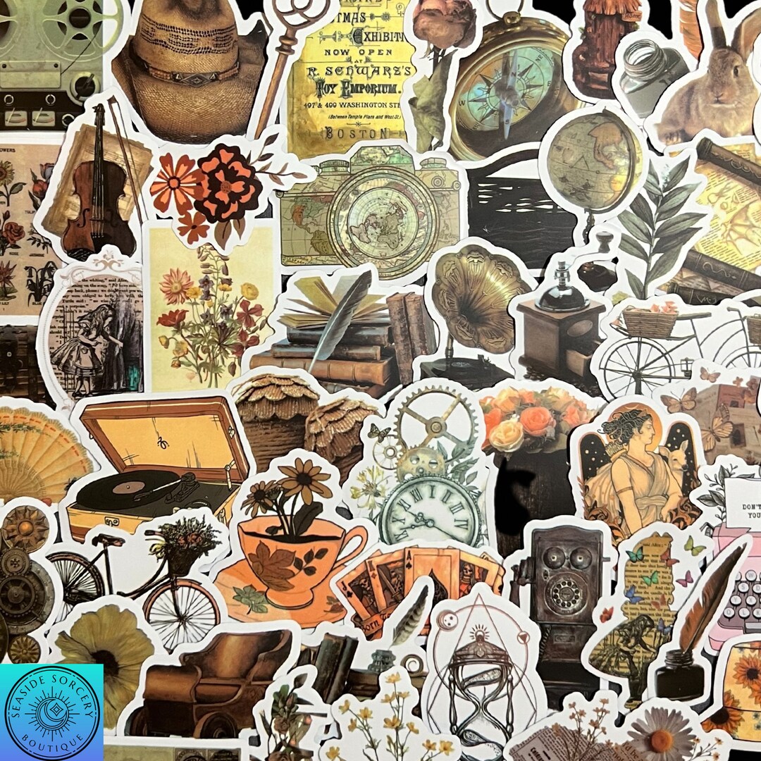 Cottagecore Stickers, Cottage, Retro, Vintage, Random Sticker Packs 10 ...