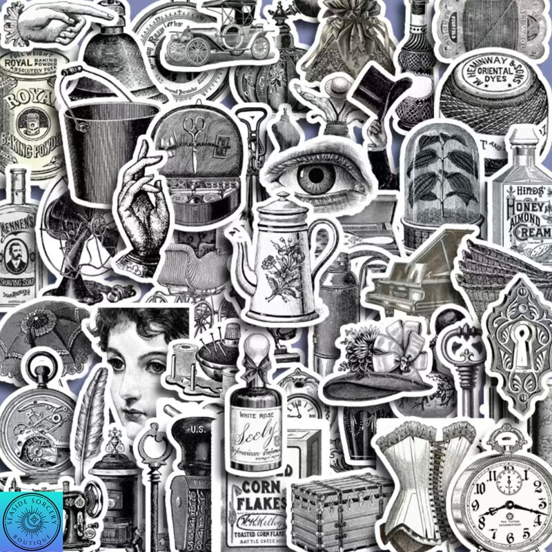 Vintage Stickers - Etsy