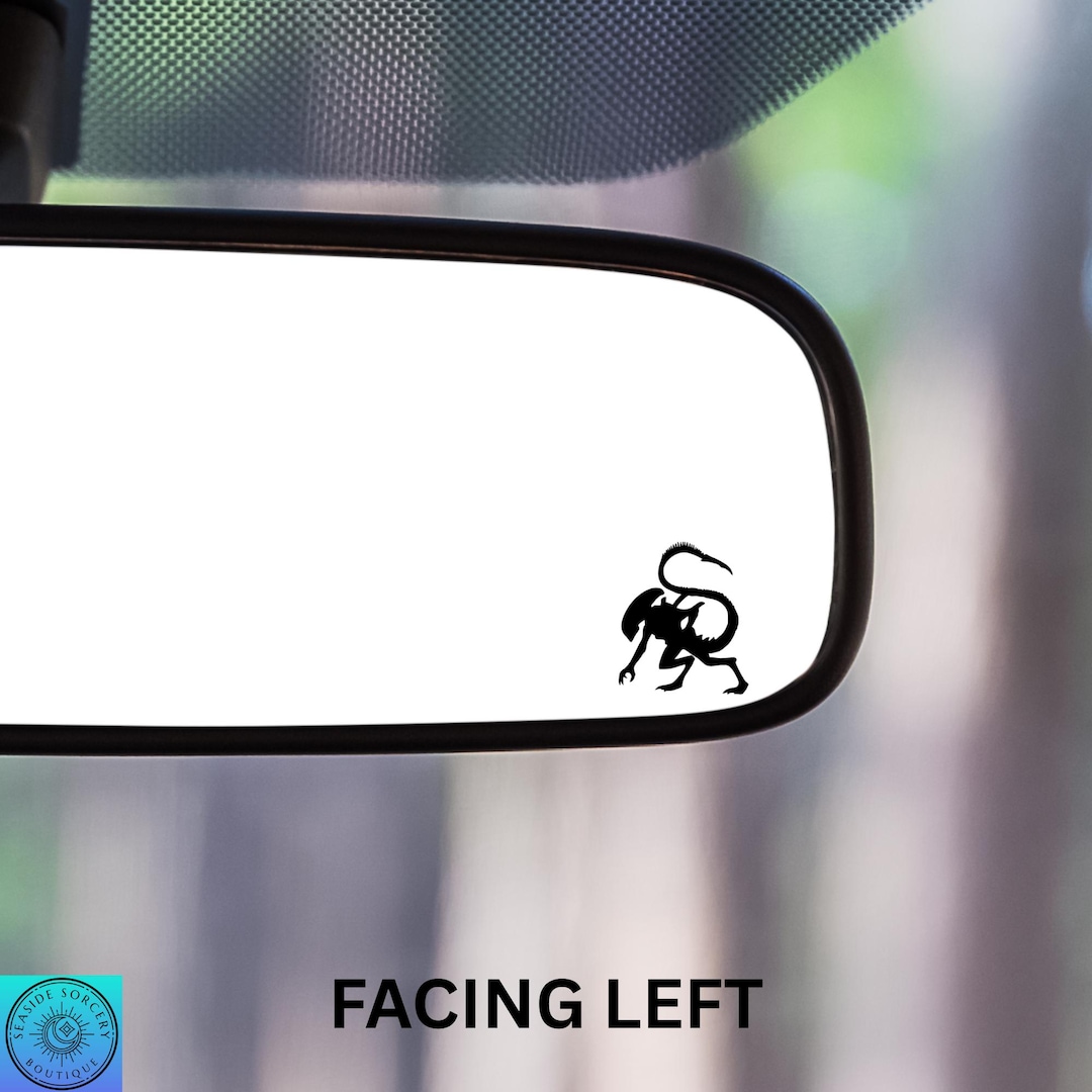 Alien Decal, Xeno Decal, Aliens, Rearview Mirror Decal, Mini Decal ...