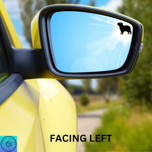 Capybara Decal, Mini Capybara, Capybara Fan, Rearview Mirror Decal ...