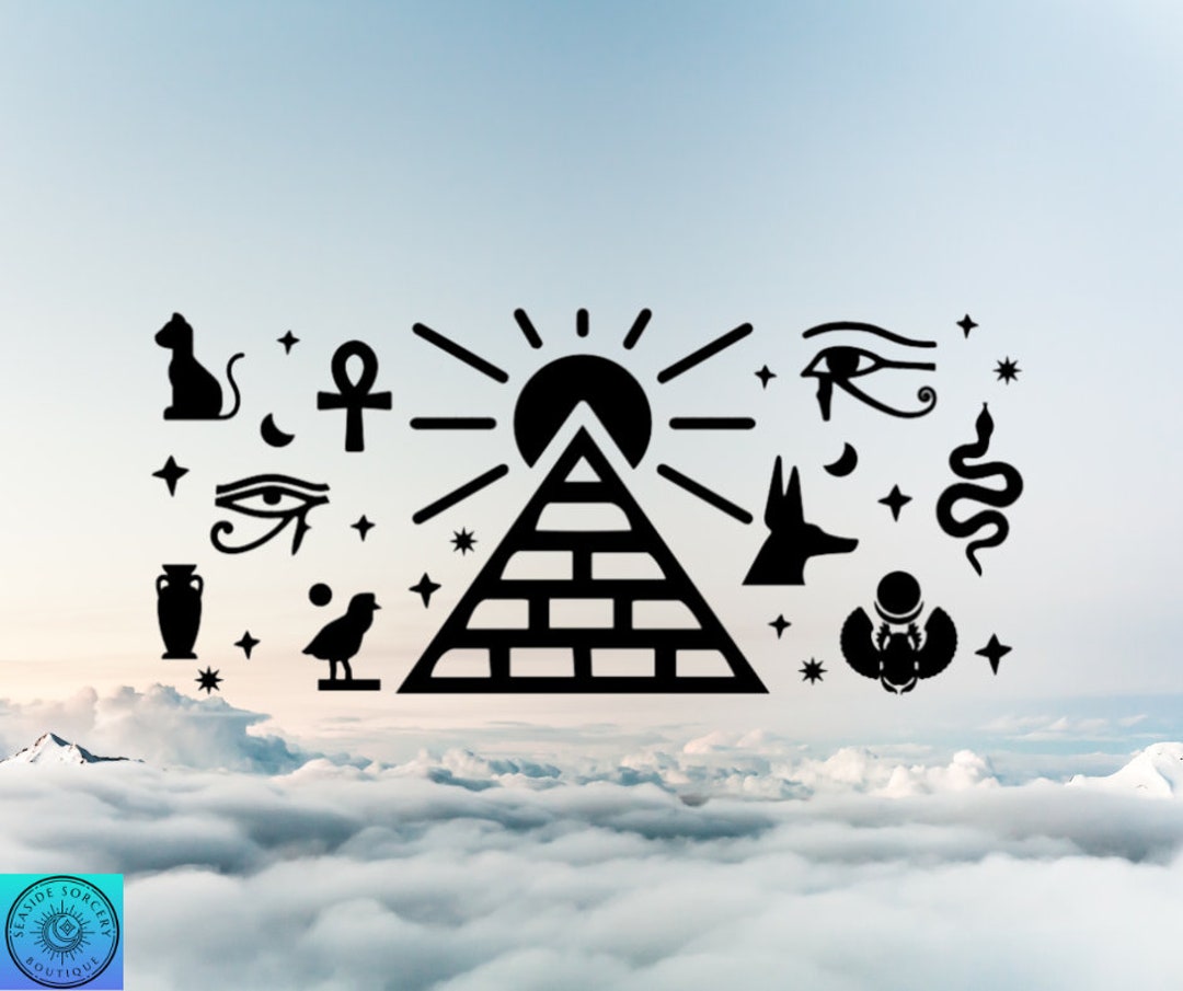 Egyptian Decals, Symbols, Hieroglyphics, Egypt, Car Decal, Indoor ...