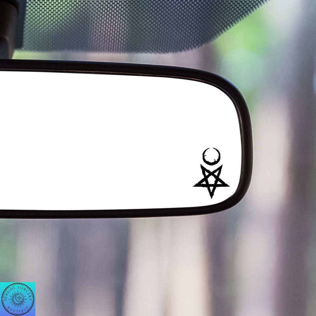 Baphomet Decal, Inverted Pentagram, Baphomet Symbol, Occult, Wicca ...
