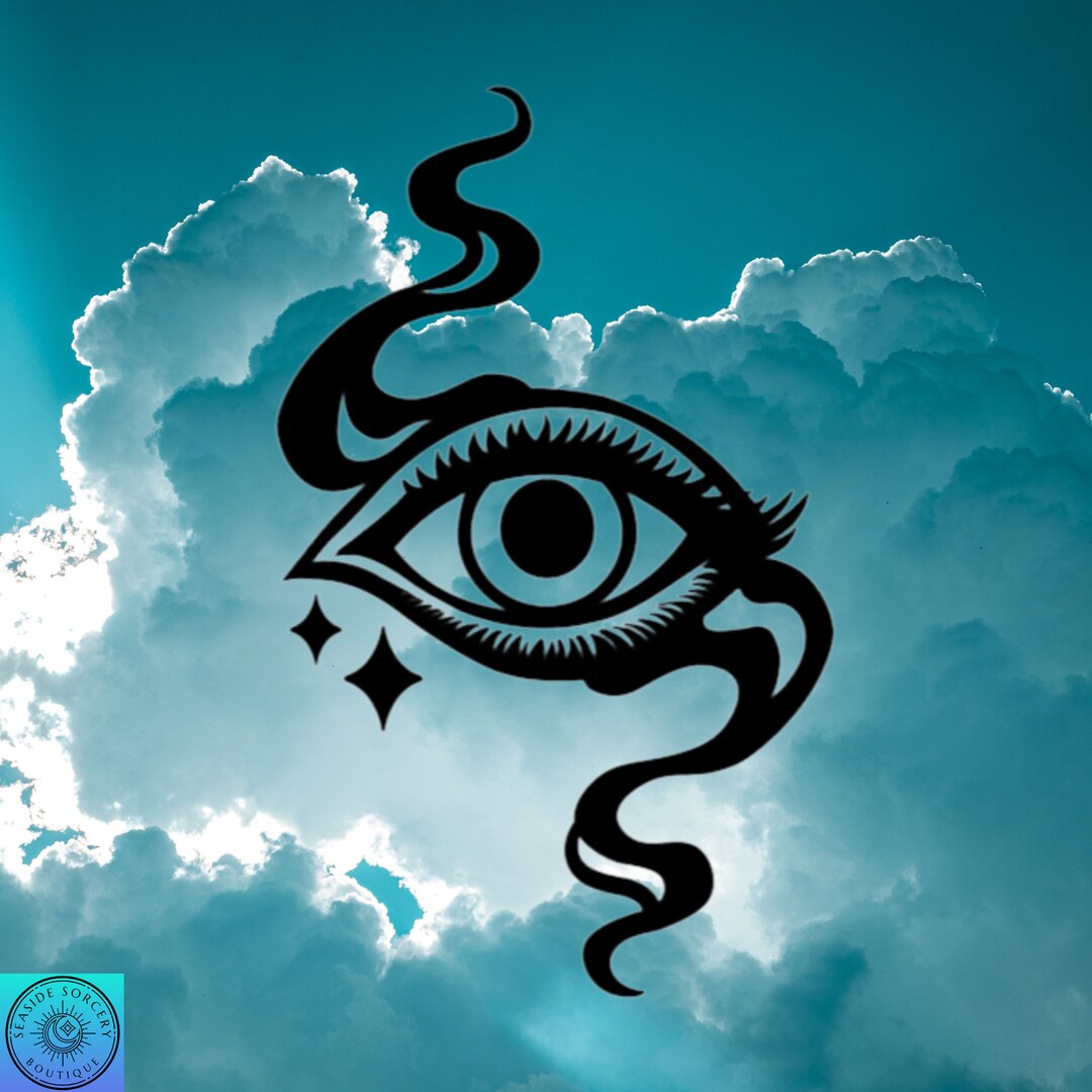 Eye Decal, Mystical Eye, Beautiful Eye, Feminine, Car Decal, Indoor ...