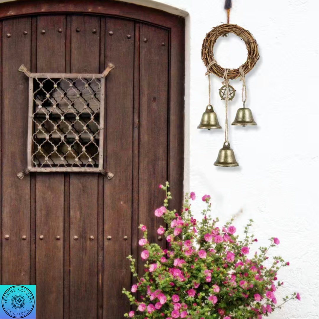 Witches Bells, Witch Protection Door Hanger, Door Protection Charm ...