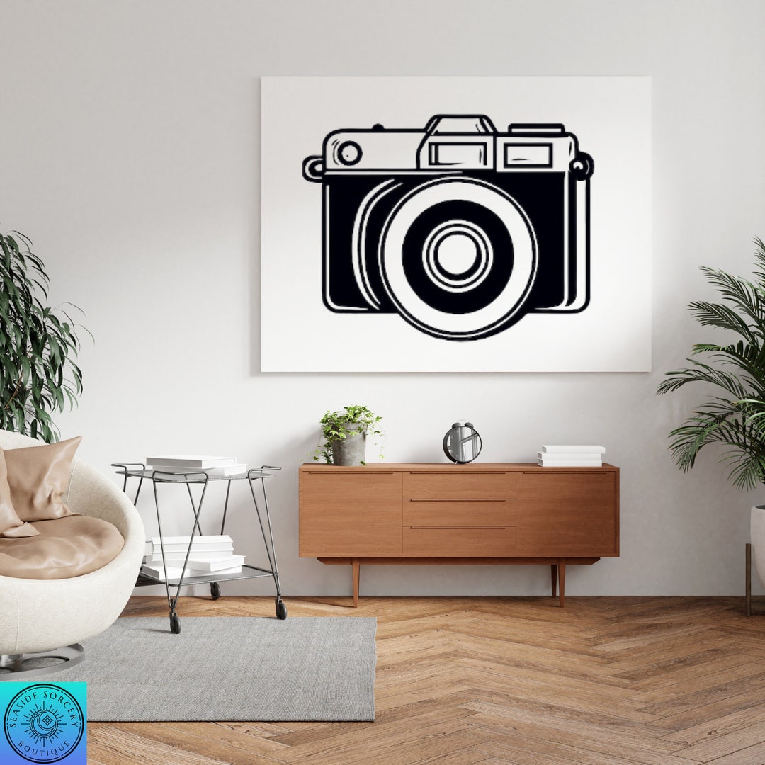 Camera Decal, Vintage Camera, Photography Decal, Car Decal, Indoor ...