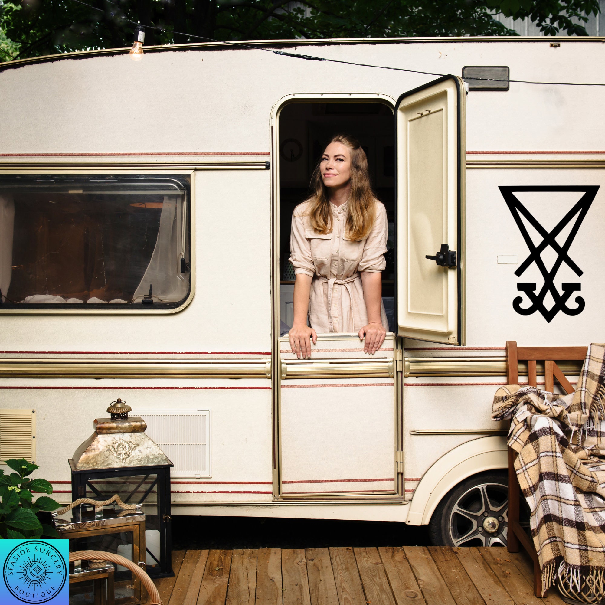 Sigil of Lucifer Decal Seal of Lucifer Lucifer Symbol Car - Etsy