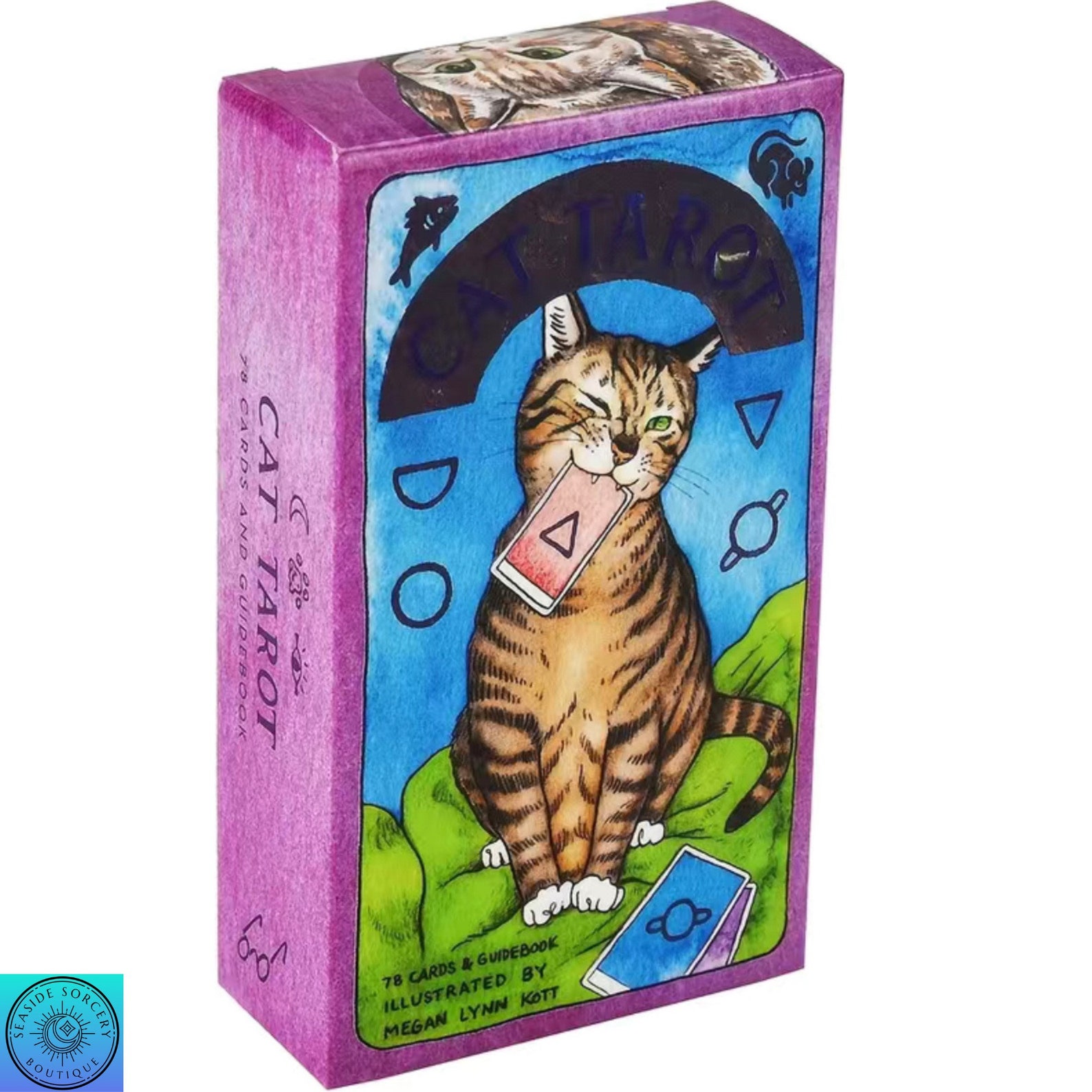Cat Tarot Cards Cat Lover Tarot Card Decks Tarocchini - Etsy