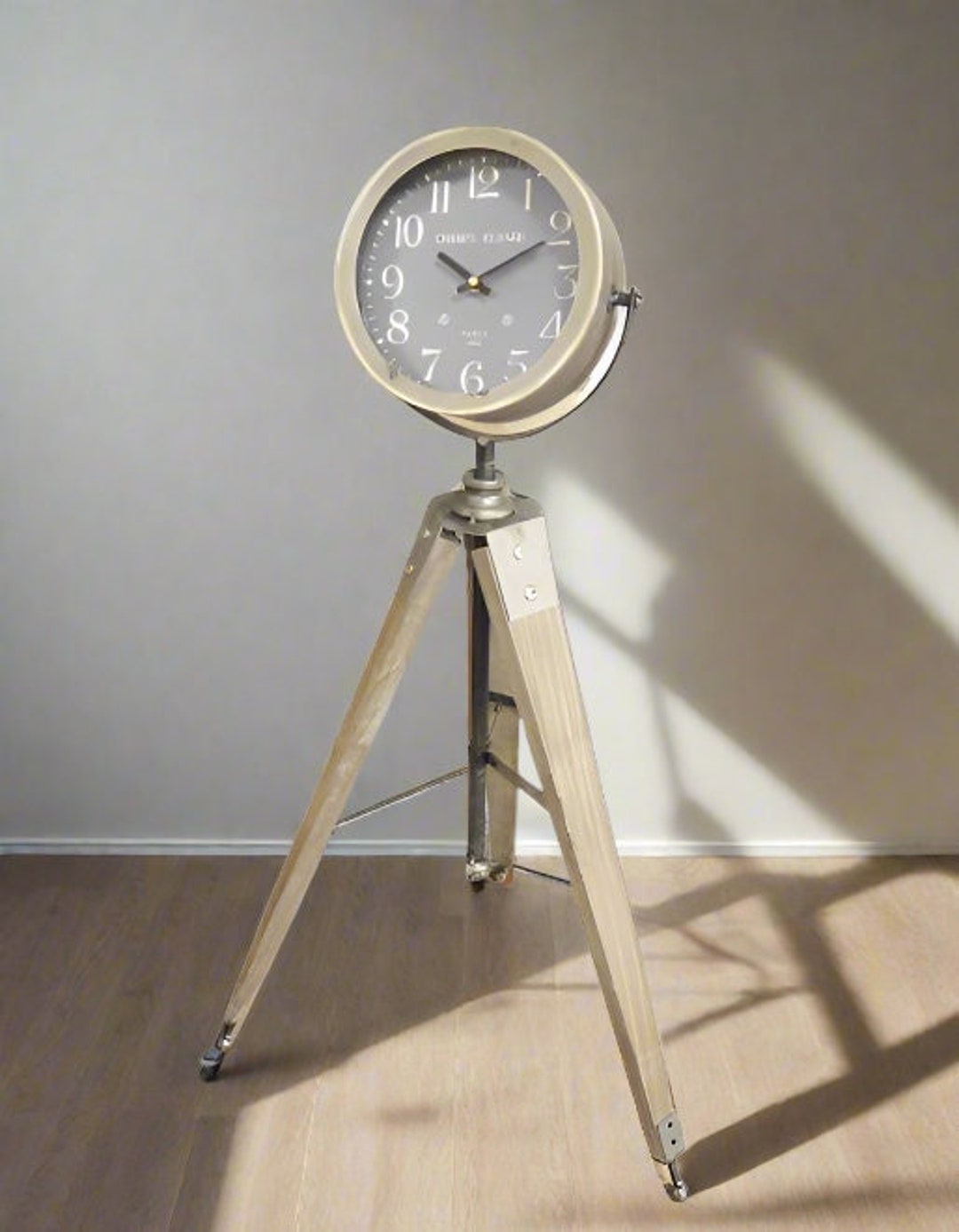 Tilted Tripod Floor Clock - Etsy