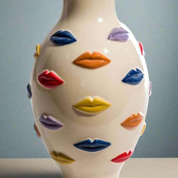 Lips Vase - Etsy UK