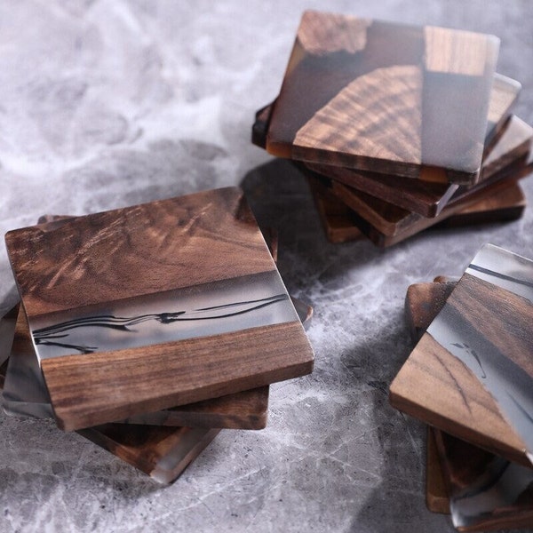 Wood Coasters Epoxy - Etsy