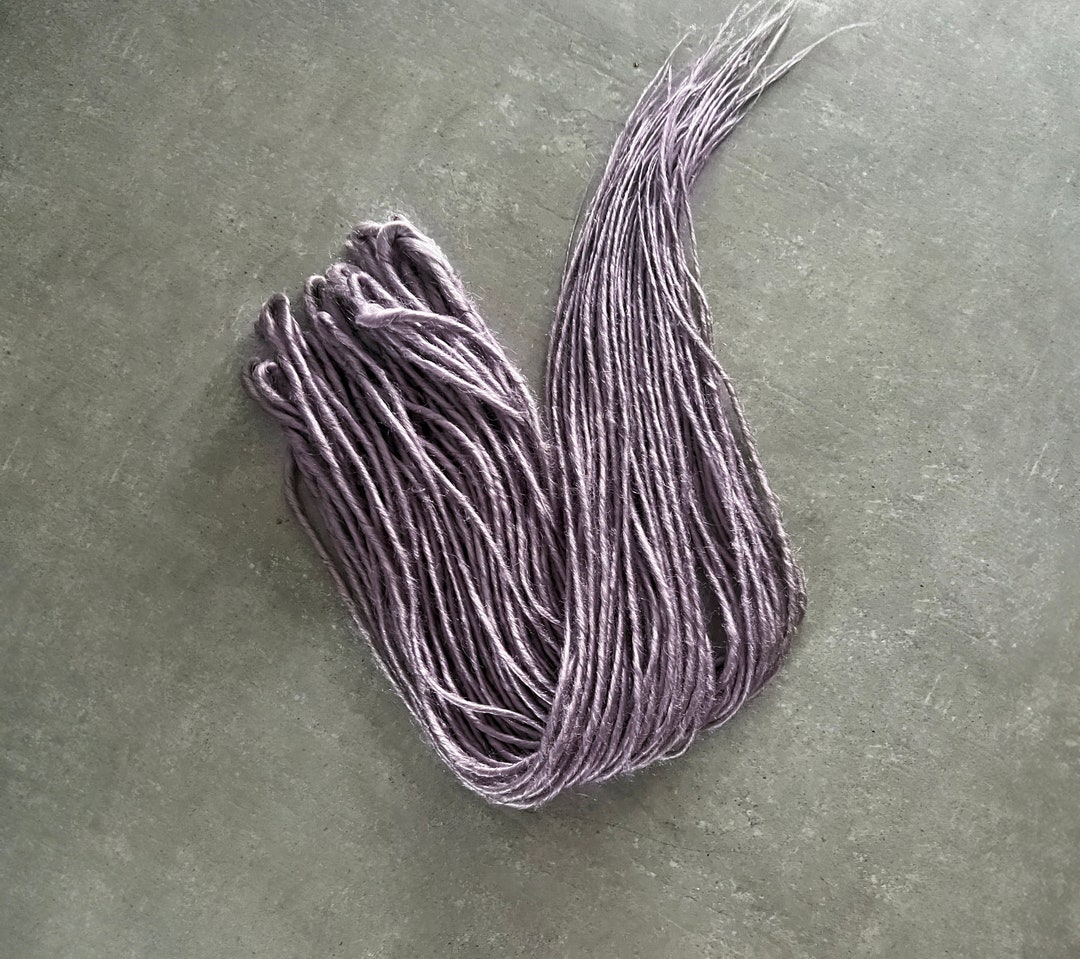 Extra Long Silver Lavender Blonde Synthetic Double-ended Dreadlocks ...