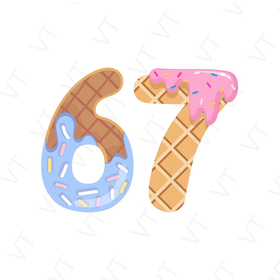 Six Seven Png, 6-7 Digital Design, 67 Meme PNG - Etsy