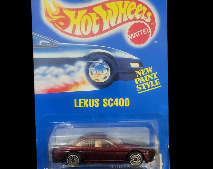 1991 Hot Wheels Lexus SC 400 Collectors Number Collector No 264 - Etsy