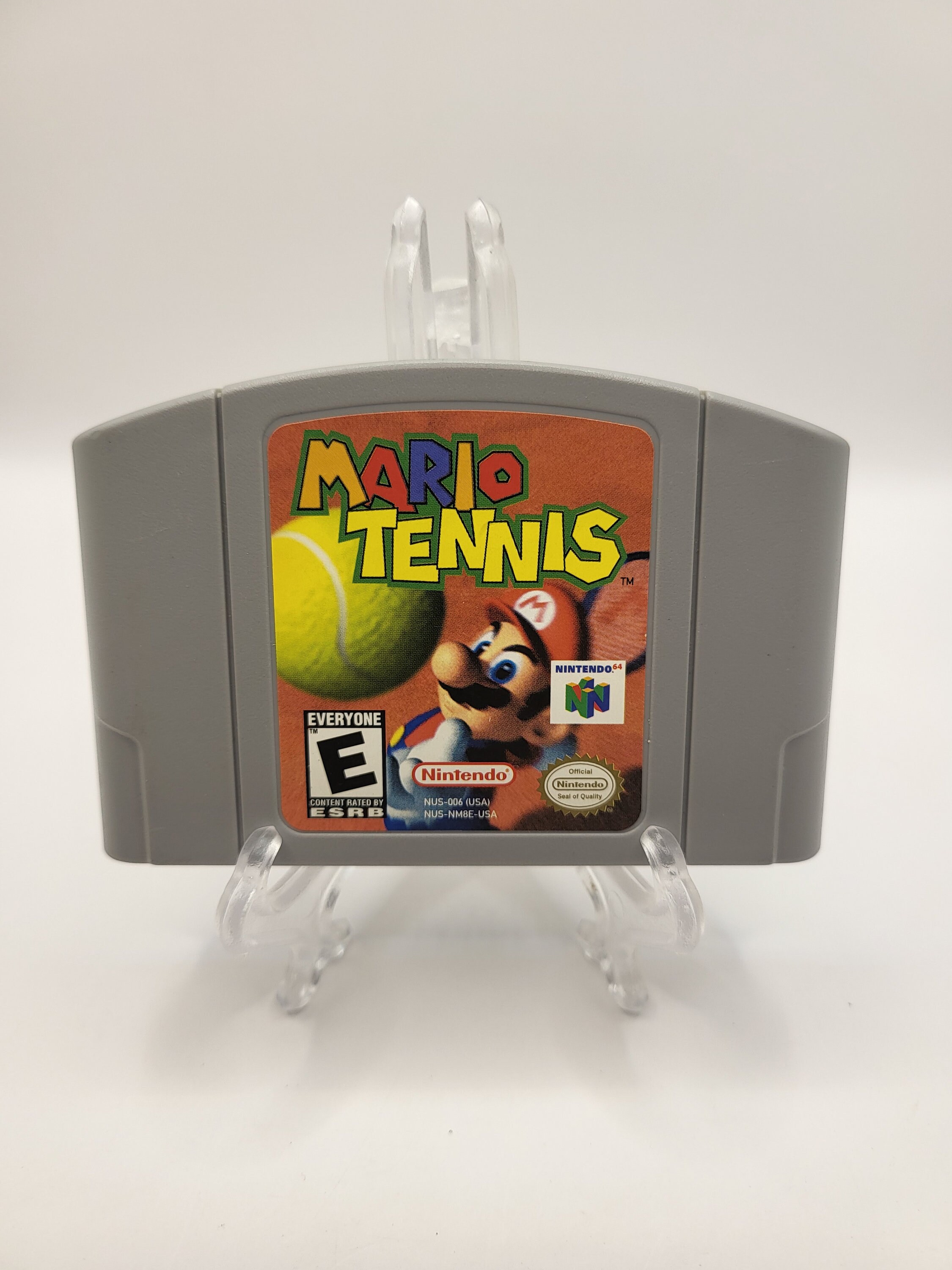 Nintendo 64 Mario Tennis Authentic Video Game Etsy