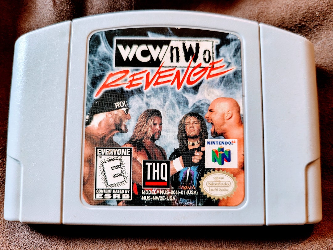 Nintendo 64 Wcw/nwo Revenge Authentic - Etsy