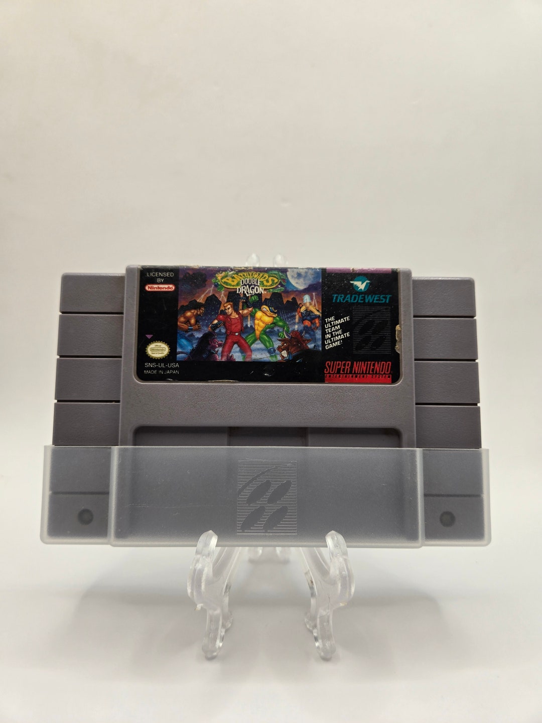 Super Nintendo Snes Battle Toads Double Dragon Authentic Video Game - Etsy