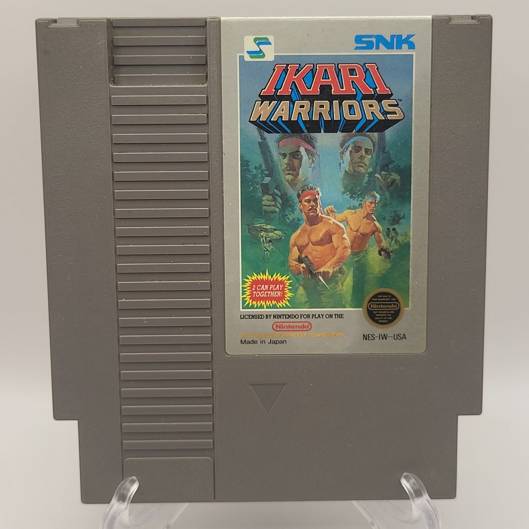 Nintendo Nes Ikari Warriors Authentic - Etsy