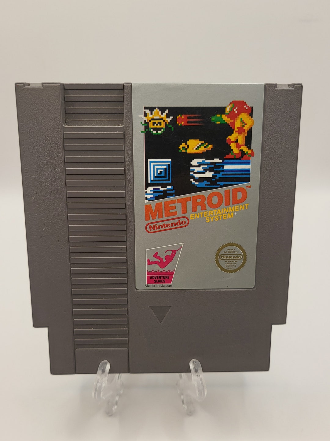 Nintendo Nes Metroid Video Game Authentic - Etsy