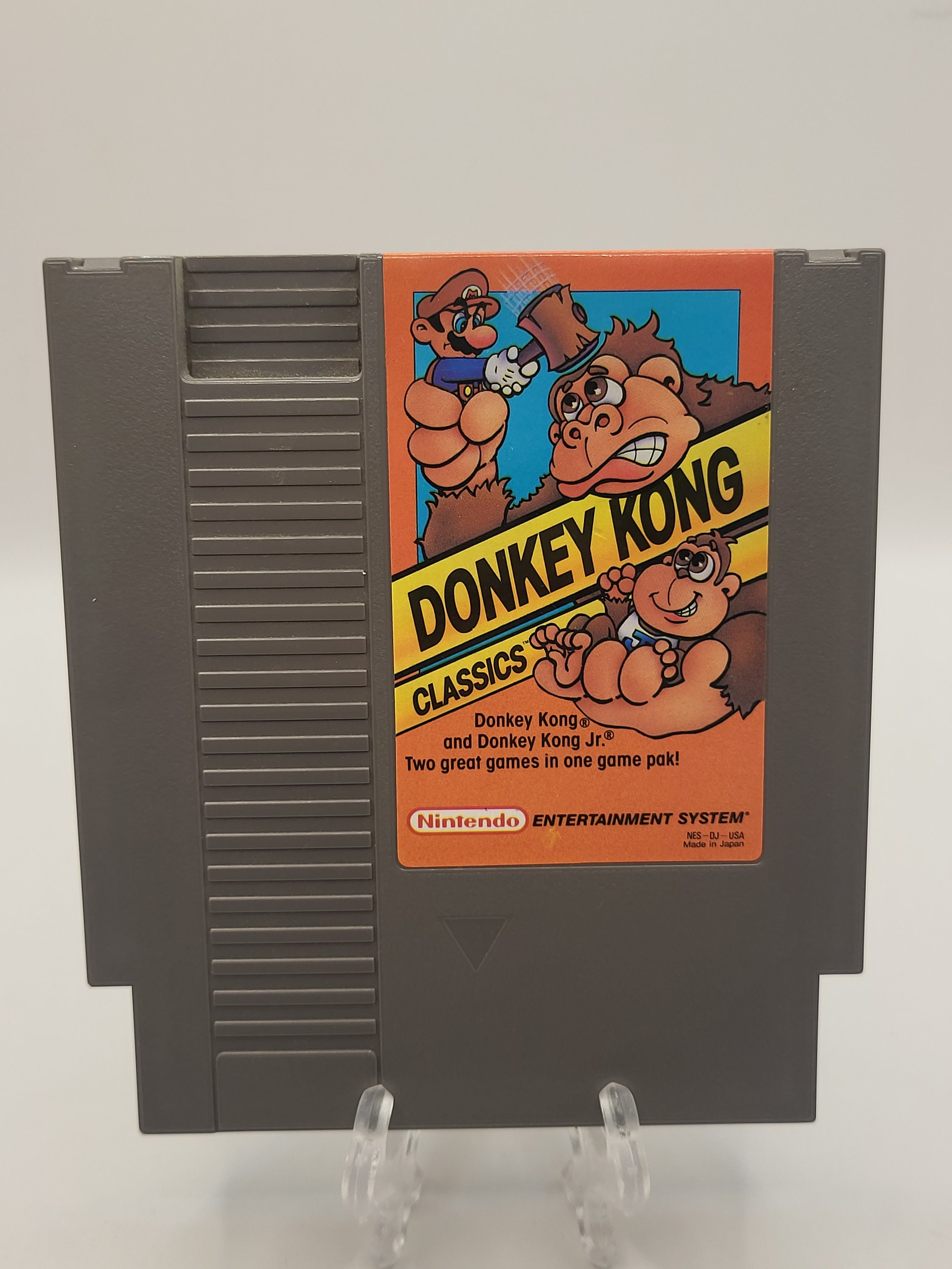 Nintendo Nes Donkey Kong Classics Video Game Authentic - Etsy