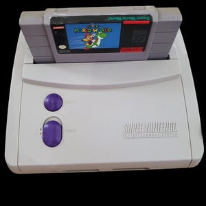 Super Nintendo Jr Console With Super Mario World All Authentic and ...