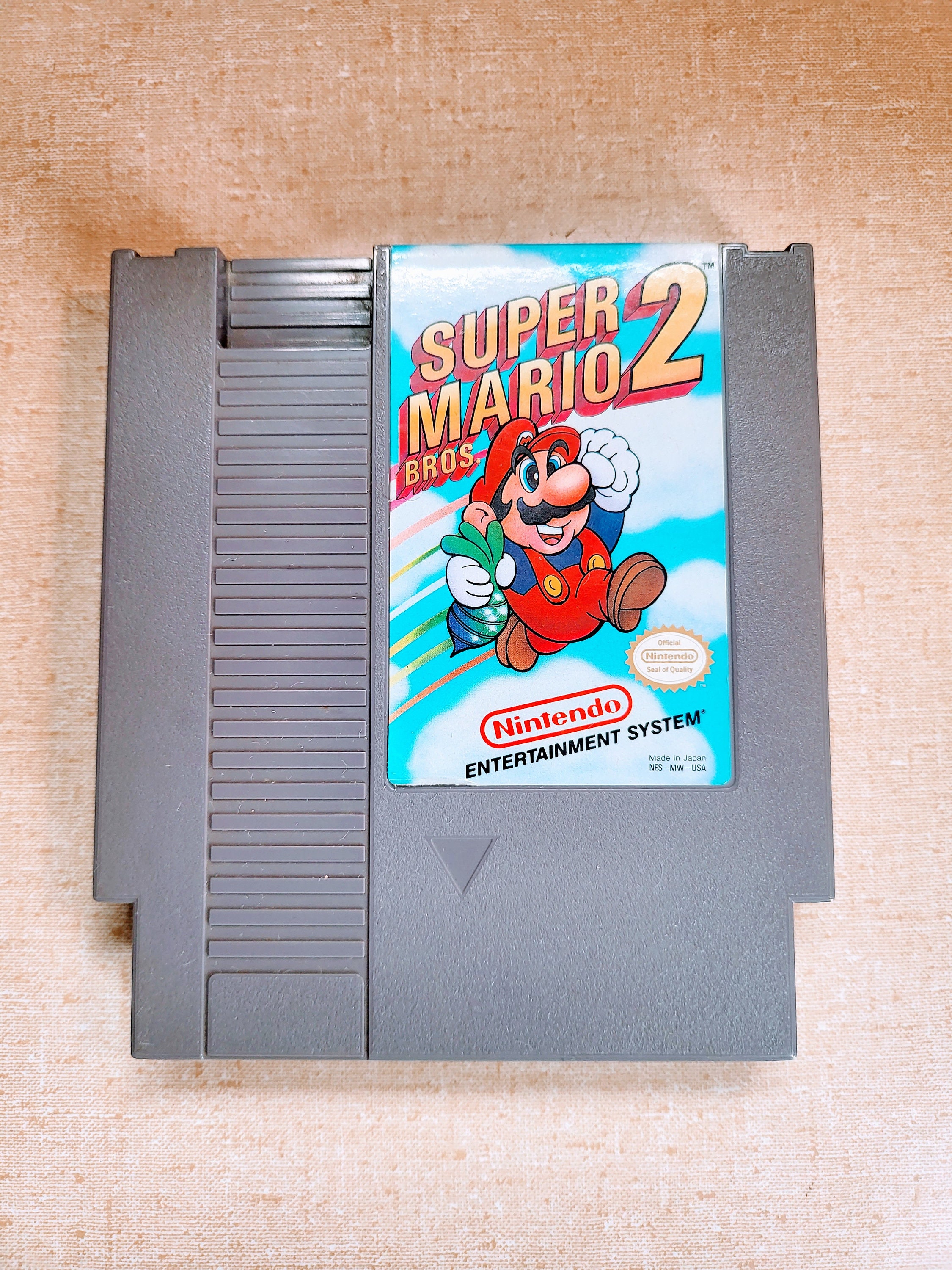 Nintendo Nes Super Mario Bros 2 Authentic - Etsy