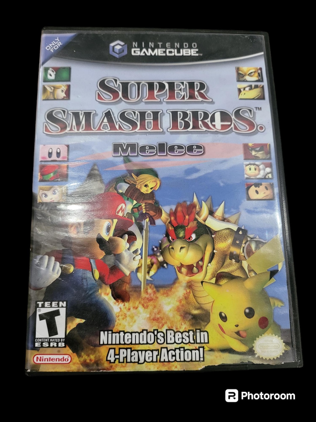 Nintendo Gamecube Super Smash Bros Melee Authentic Case and Disc Only ...