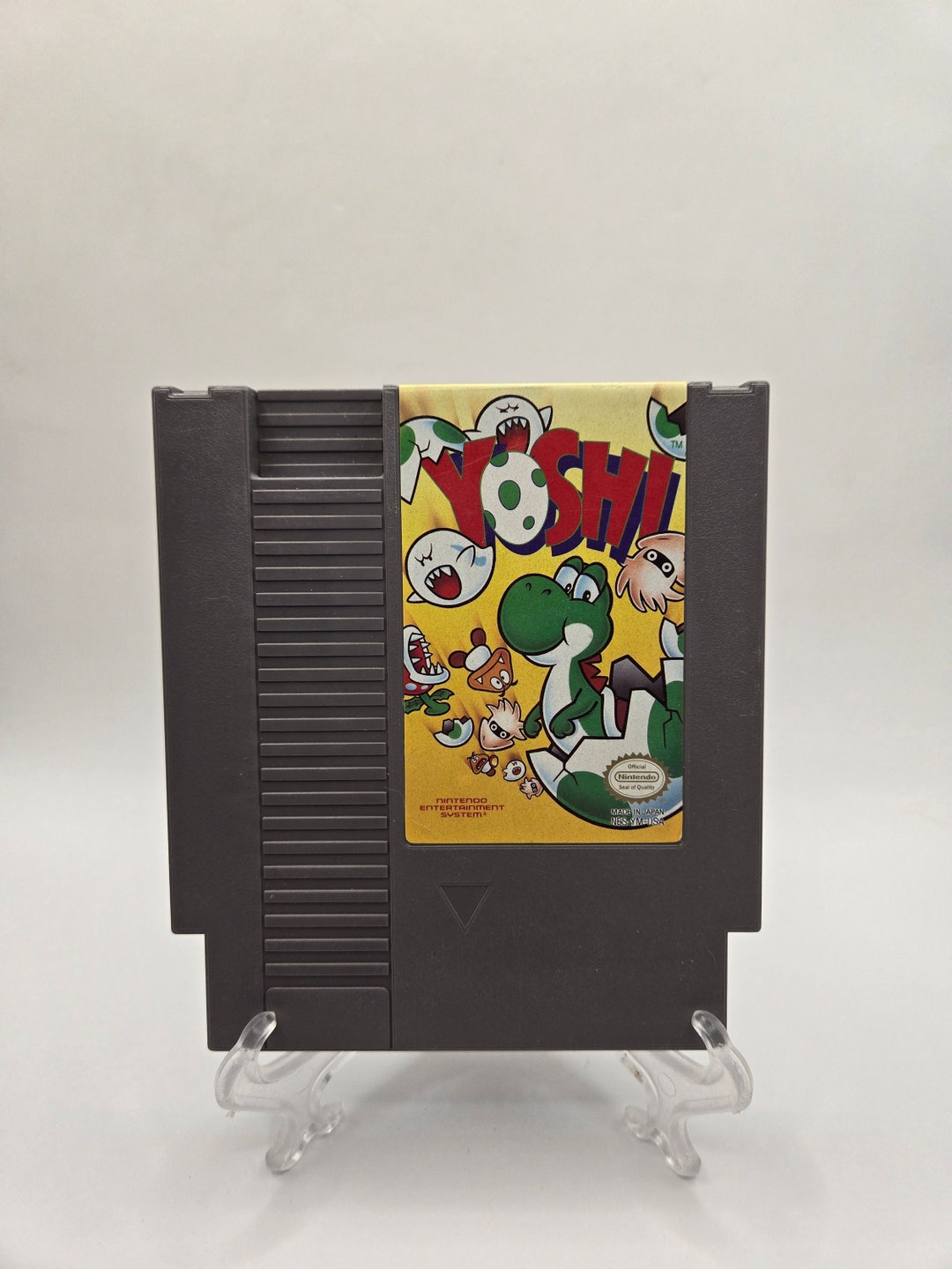 Nintendo Nes Yoshi Authentic Video Game - Etsy