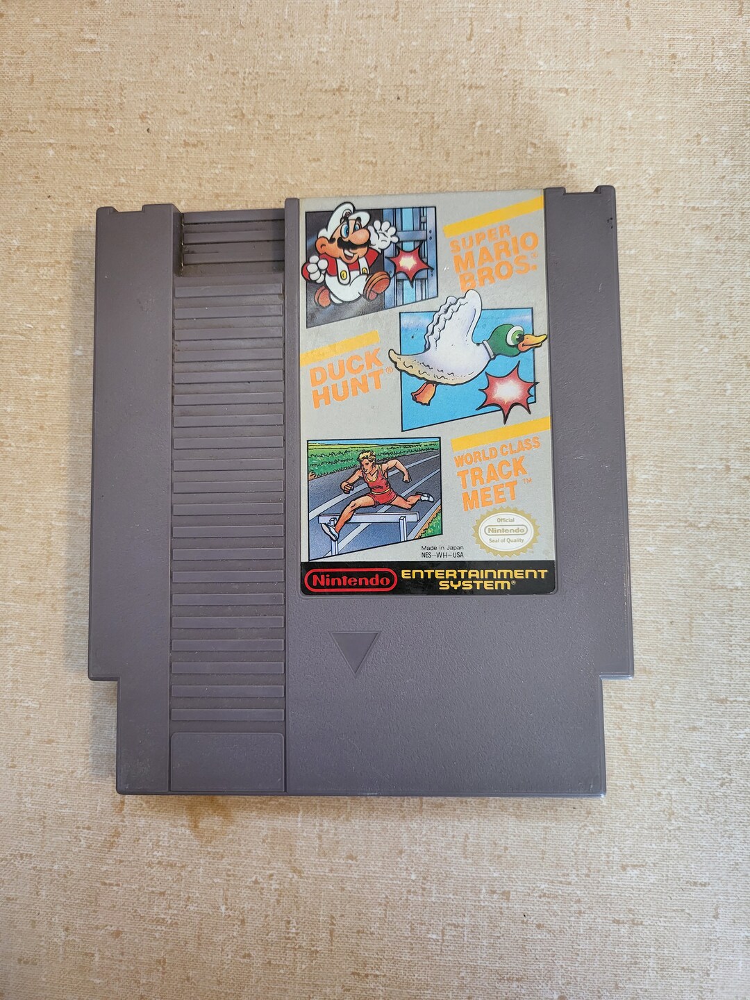 Authentic Nintendo Super Mario Bros/duck Hunt/world Class Track Meet - Etsy