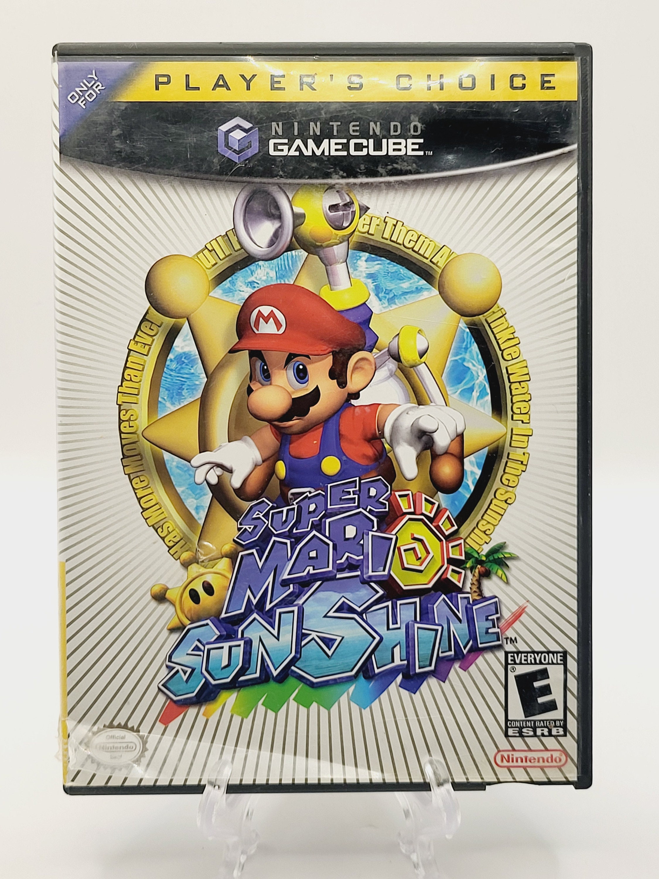 Nintendo Gamecube Super Mario Sunshine Authentic - Etsy