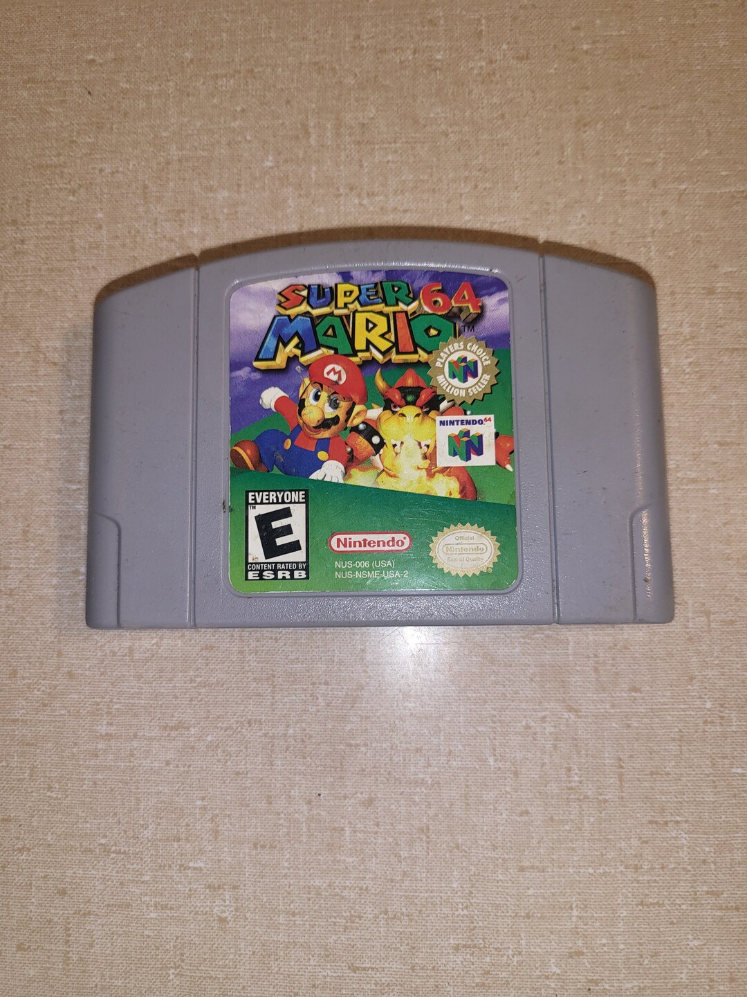 Nintendo 64 Super Mario 64 Authentic - Etsy