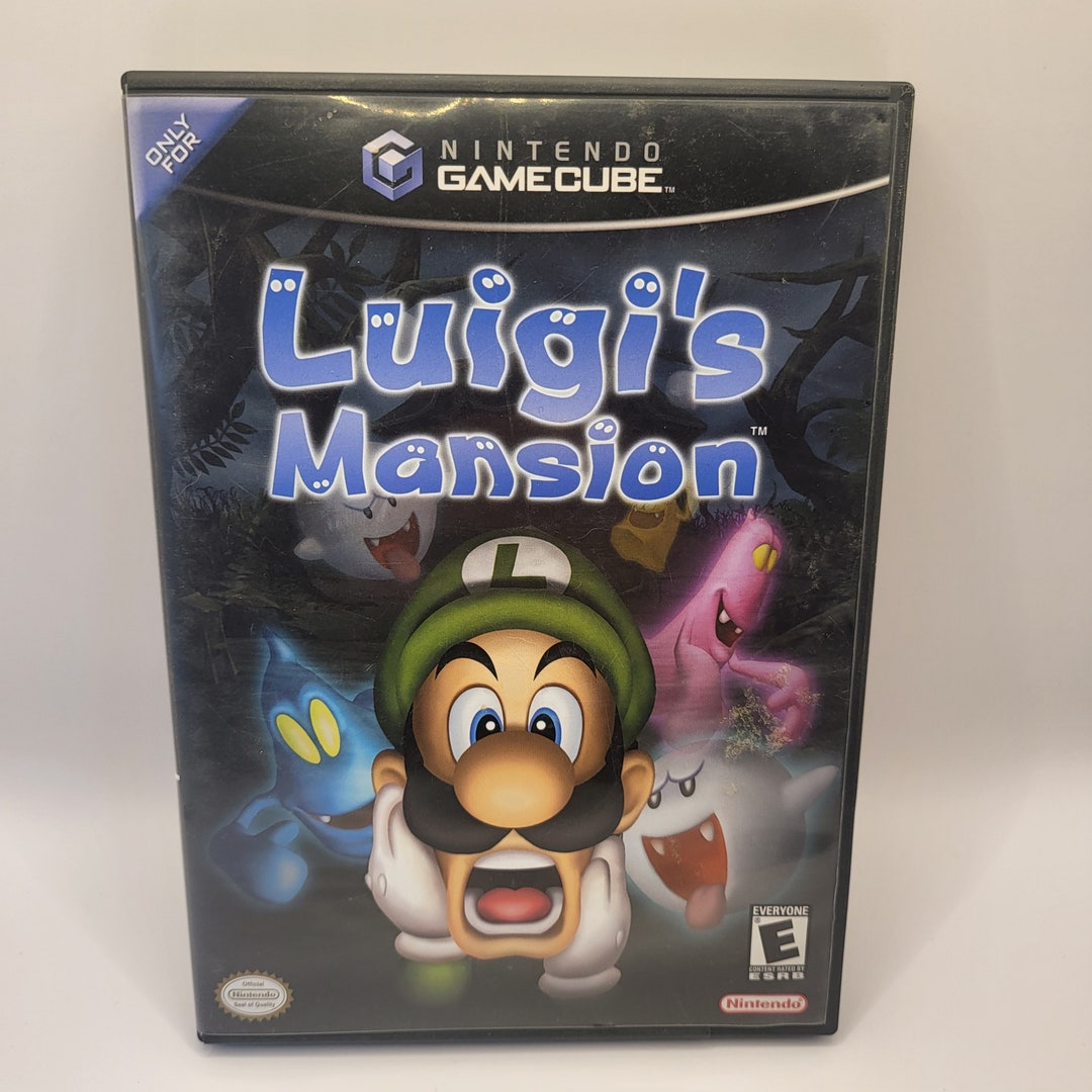 Nintendo Gamecube Luigi's Mansion Authentic - Etsy