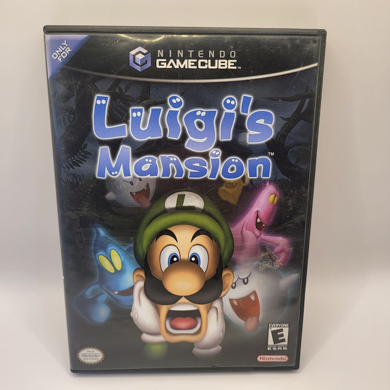 Nintendo Gamecube Luigi's Mansion Authentic Mario Ghost - Etsy